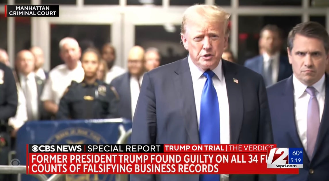 A Political Trial? Examining Trump's Guilty Verdict – PatriotAddict