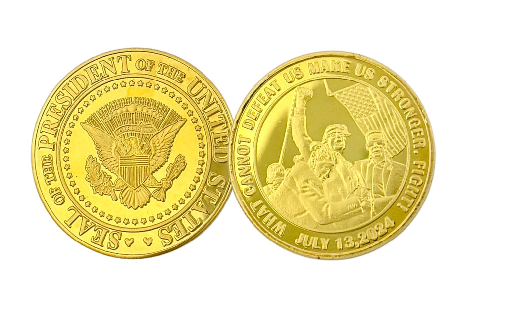 Trump Assassination Coin V2 – PatriotAddict